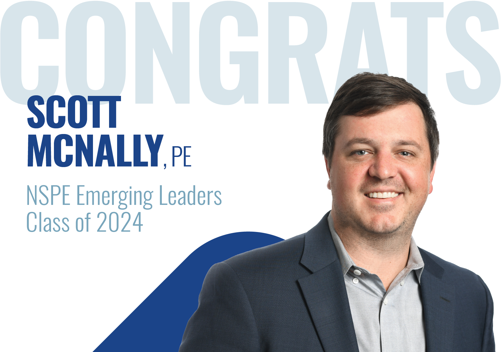 Scott McNally Recognized as NSPE Emerging Leader - Croy Engineering